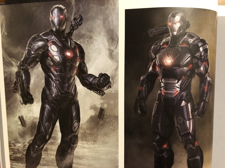 Avengers: Endgame El Arte de la Película revela nuevo arte conceptual.