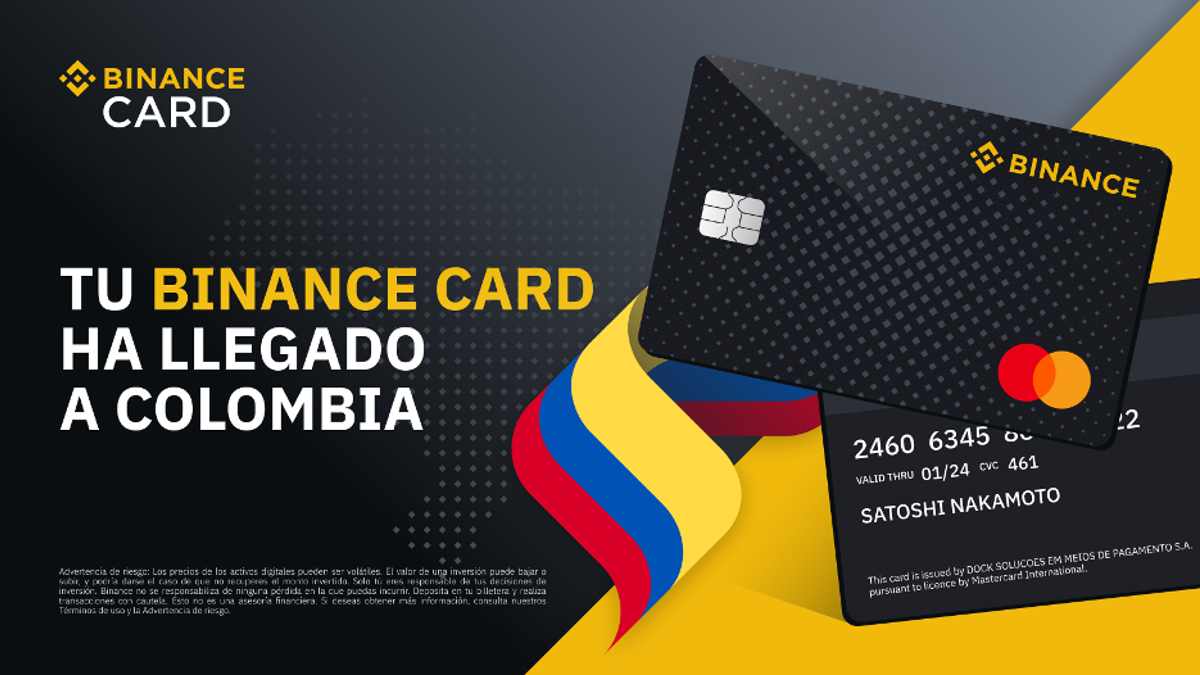 Binance lanza una tarjeta cripto en Colombia - FOLOU Binance lanza una tarjeta cripto en Colombia - FOLOU