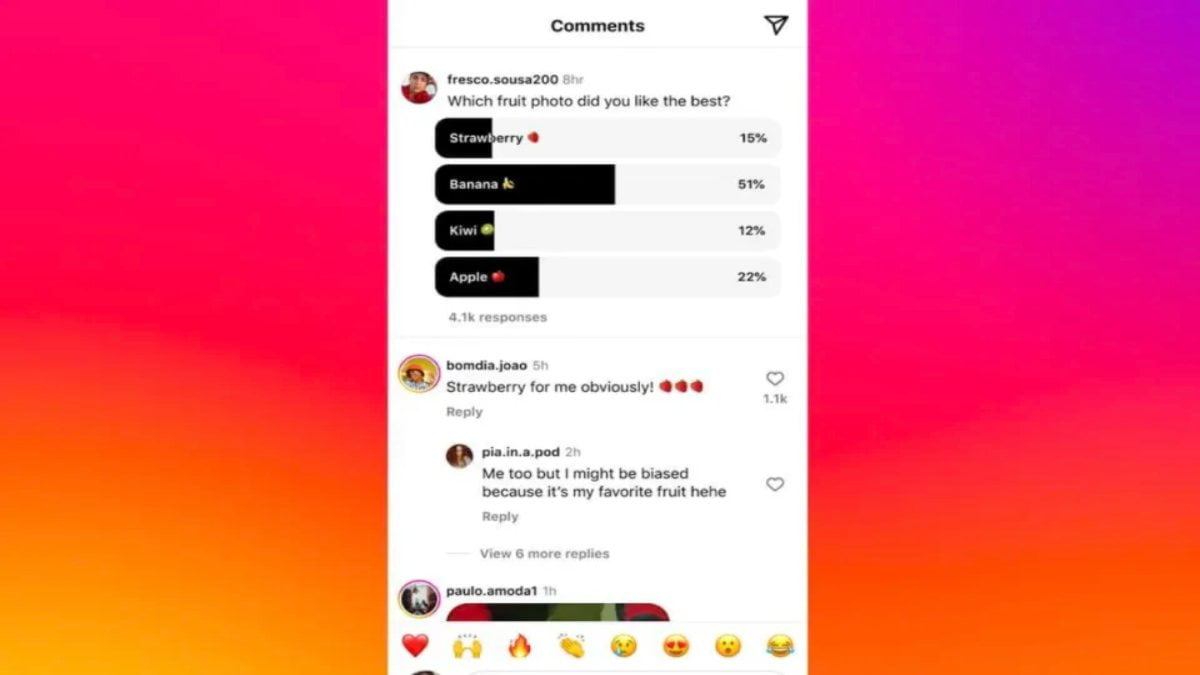 Instagram te permitirá realizar encuestas en los comentarios - FOLOU