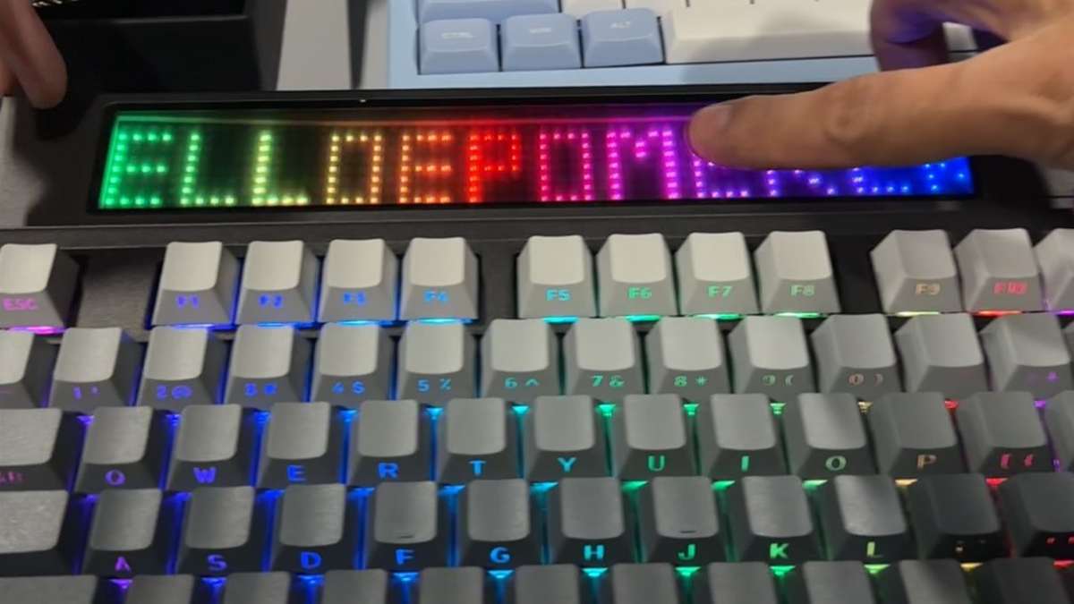 Teclados mecánicos de colores, atracciones en el CES 2024 - FOLOU