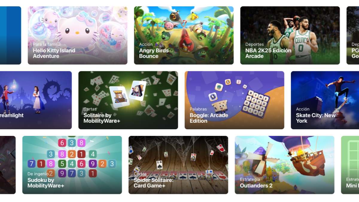 Apple anuncia cuatro nuevos juegos para Arcade en noviembre - FOLOU